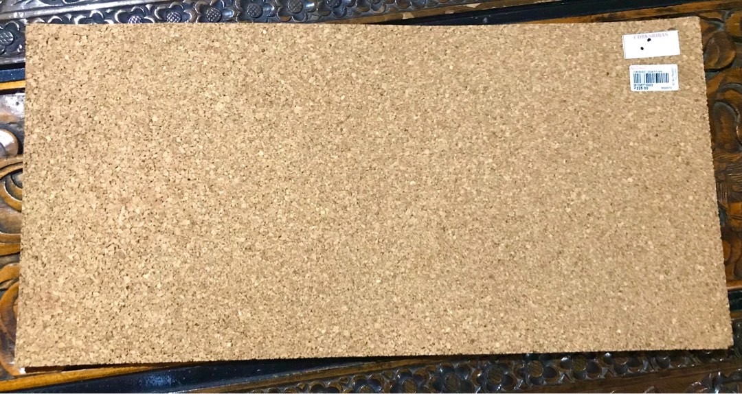 Cork Sheet , 12x24 inches, Hobbies & Toys, Stationary & Craft ...