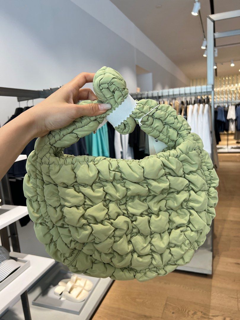 COS Mini Quilted Bag Matcha Green, Women's Fashion, Bags & Wallets ...