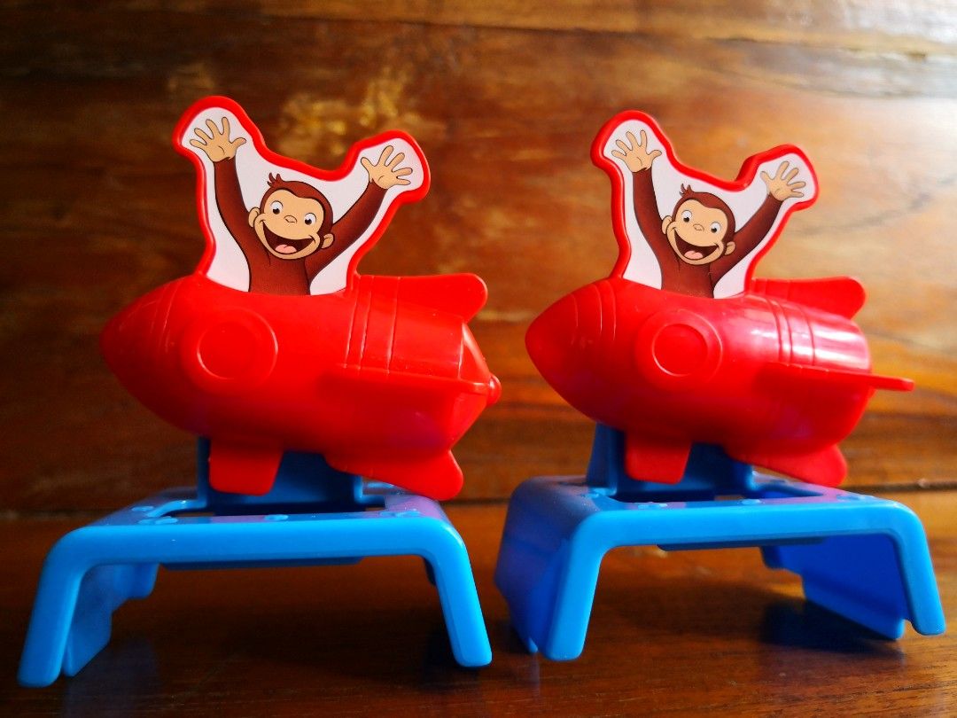 Curious George; 2022 McDonald's Happy Meal *Rocket, Hobbies & Toys ...
