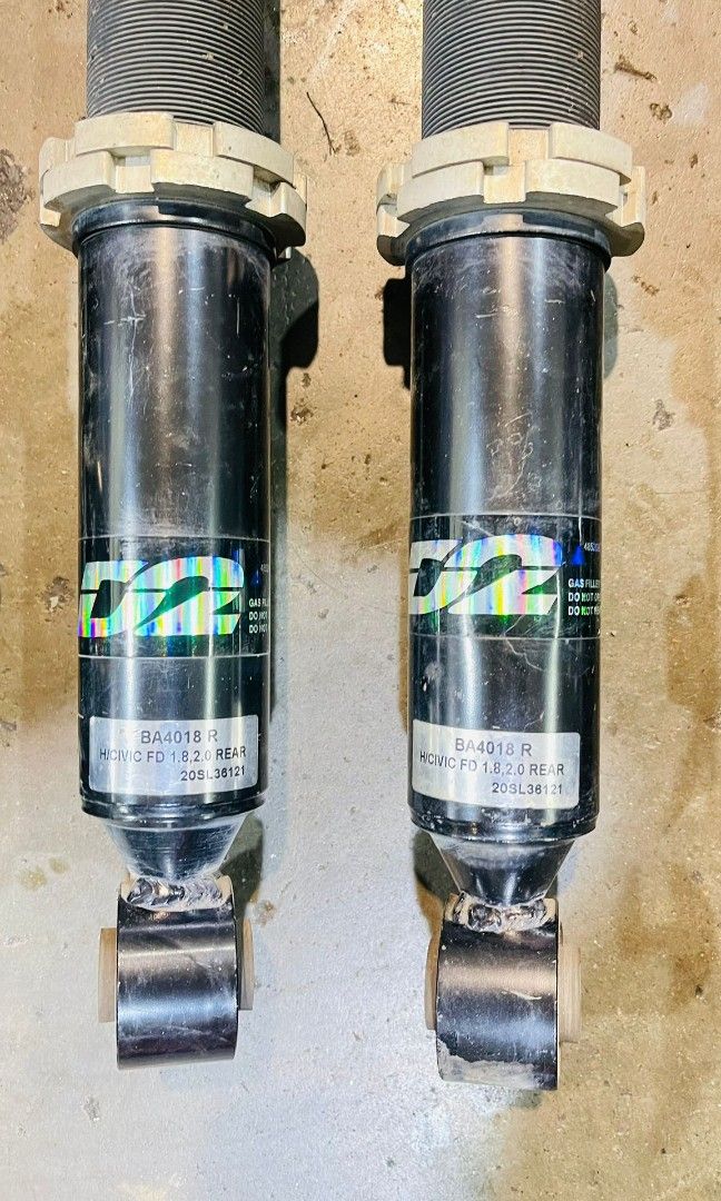D2 absorber front and rear set Honda civic fd 1.8/2.0, Car Accessories ...
