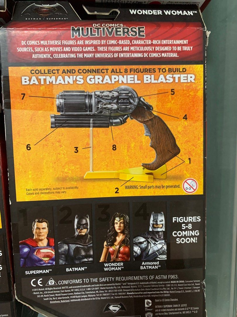 Set of 4. Brand not opened. DC Comics Multiverse Batman v Superman: Dawn of Justice Superman ...