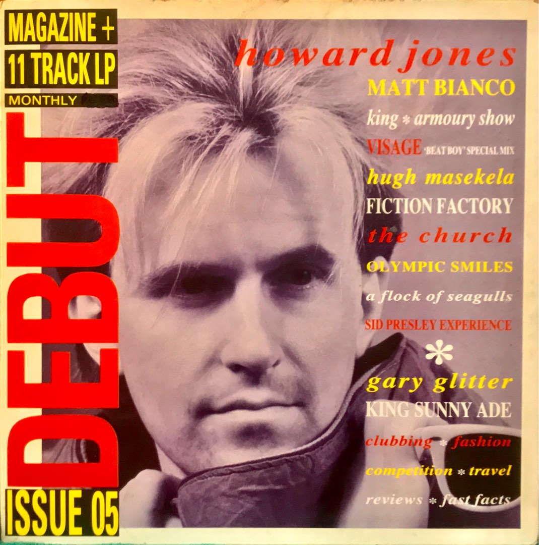DEBUT MAGAZINE ISSUE NUMBER 5 LP NEW WAVE VARIOUS ORIGINAL ARTIST READ ...