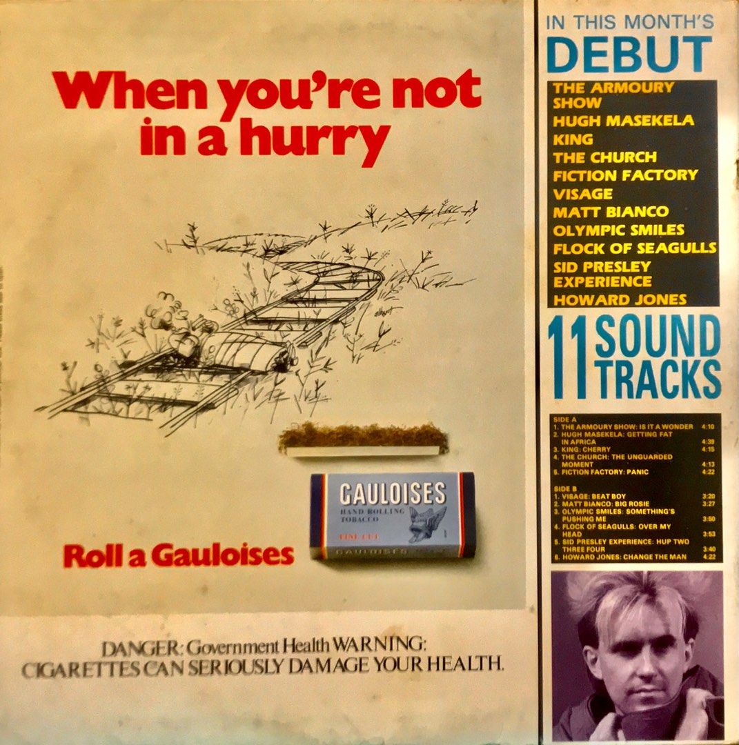 DEBUT MAGAZINE ISSUE NUMBER 5 LP NEW WAVE VARIOUS ORIGINAL ARTIST READ ...