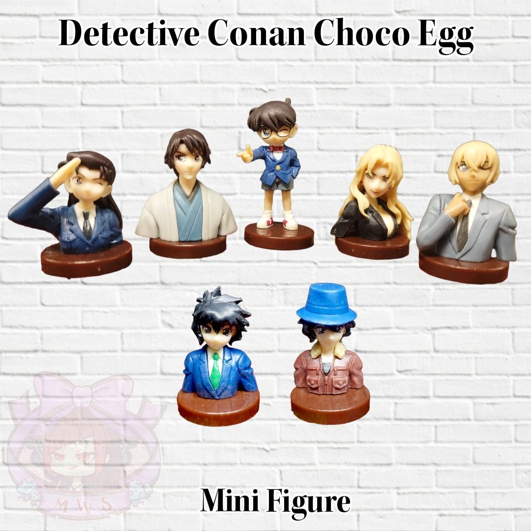 Detective Conan Choco Egg Furuta Confectionery Chocolate Egg Mini ...