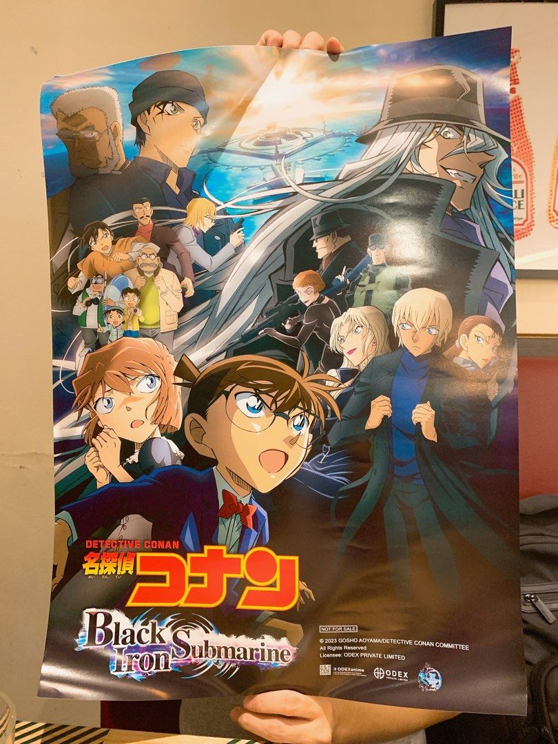 Detective Conan poster, Hobbies & Toys, Memorabilia & Collectibles, Fan ...