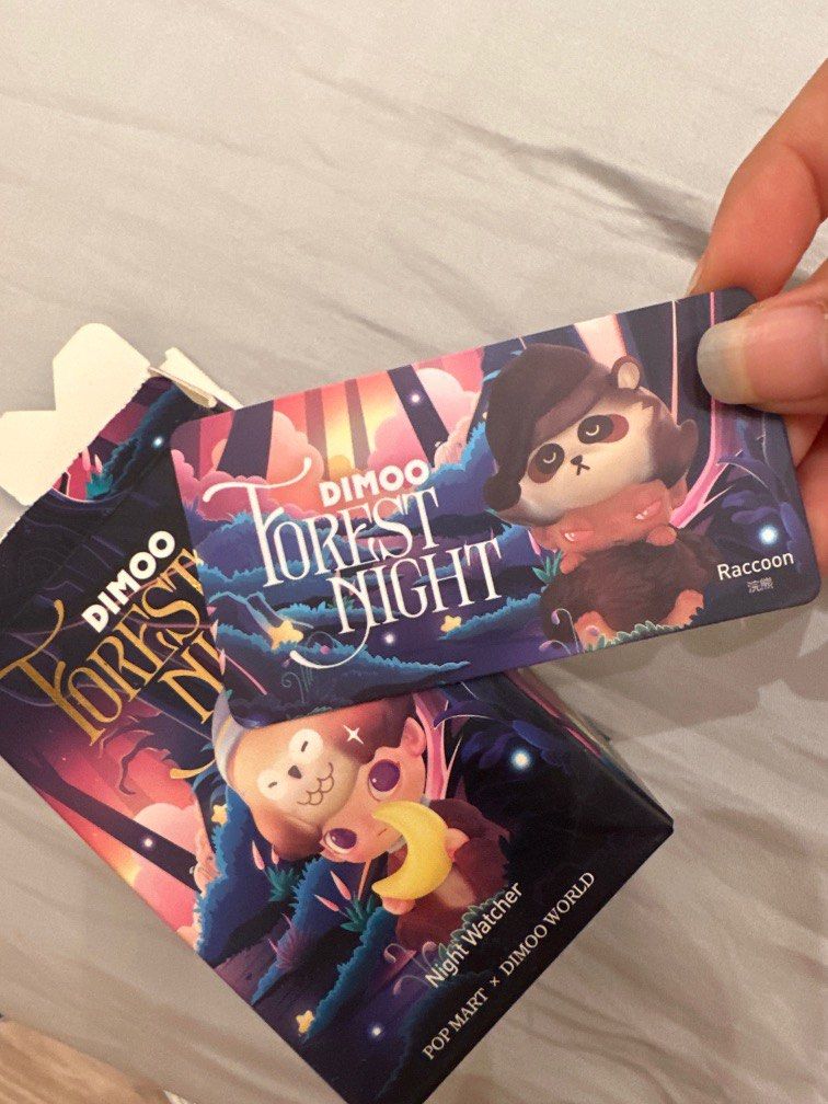 Dimoo forest night raccoon, Hobbies & Toys, Memorabilia & Collectibles ...