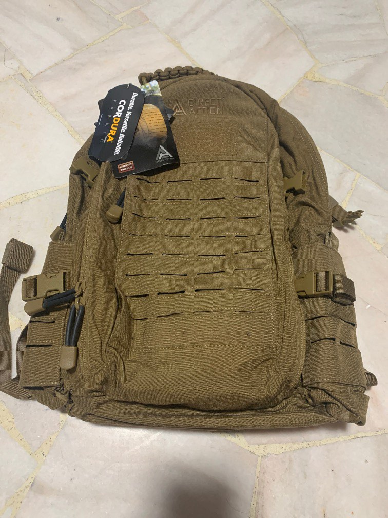 Direct Action Dust MKII Backpack - Coyote Brown, Men's Fashion, Bags ...