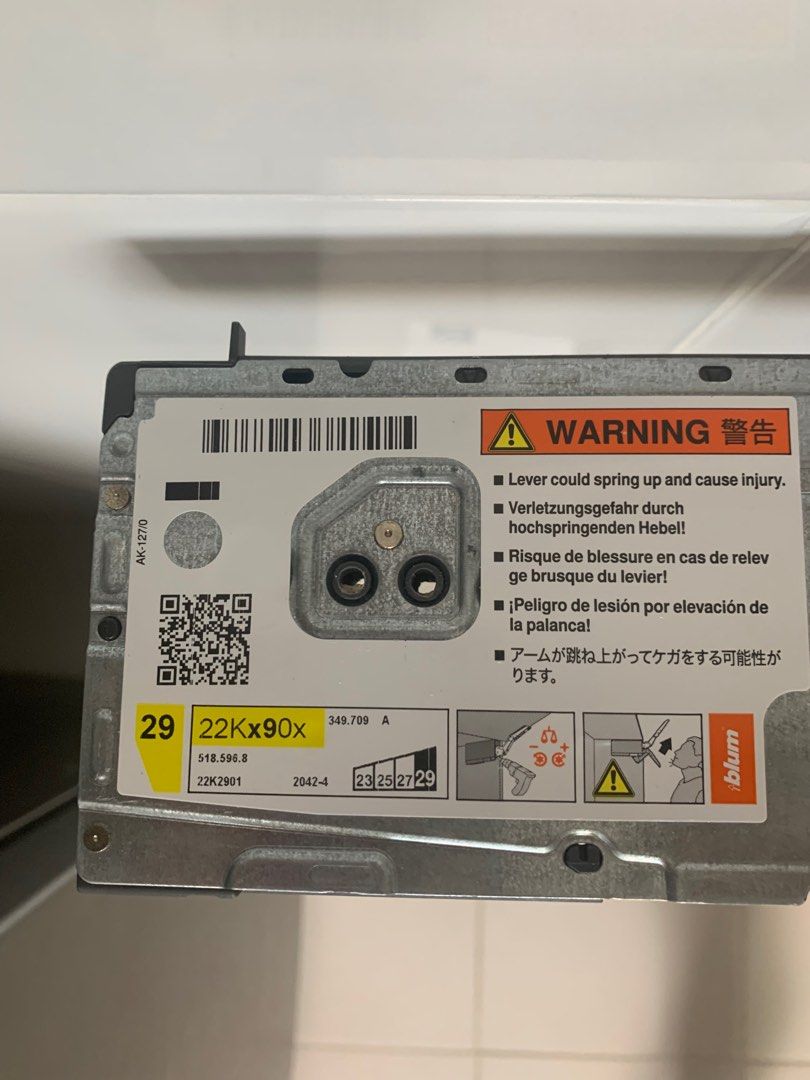 Blum Dish rack door, Furniture & Home Living, Bathroom & Kitchen ...