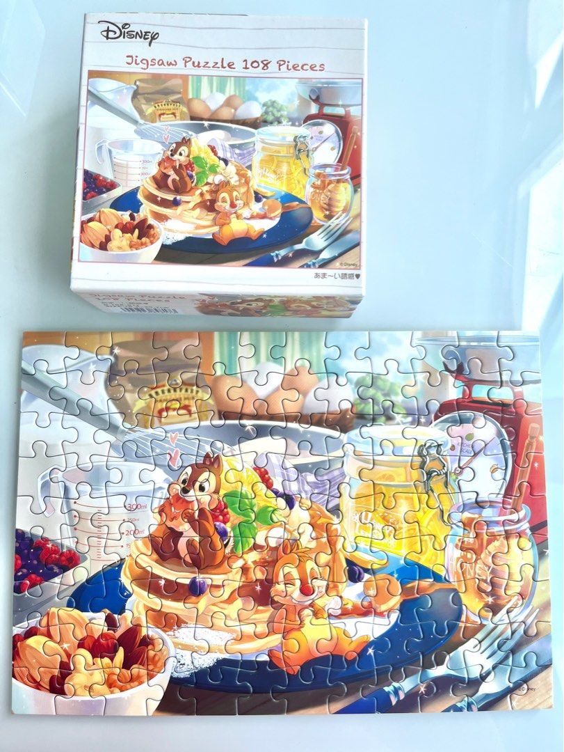 Disney Chip N Dale 108 Puzzle, Hobbies & Toys, Toys & Games on Carousell