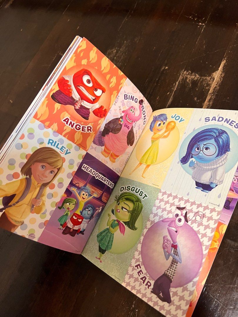 Disney Inside Out storybook, Hobbies & Toys, Books & Magazines ...