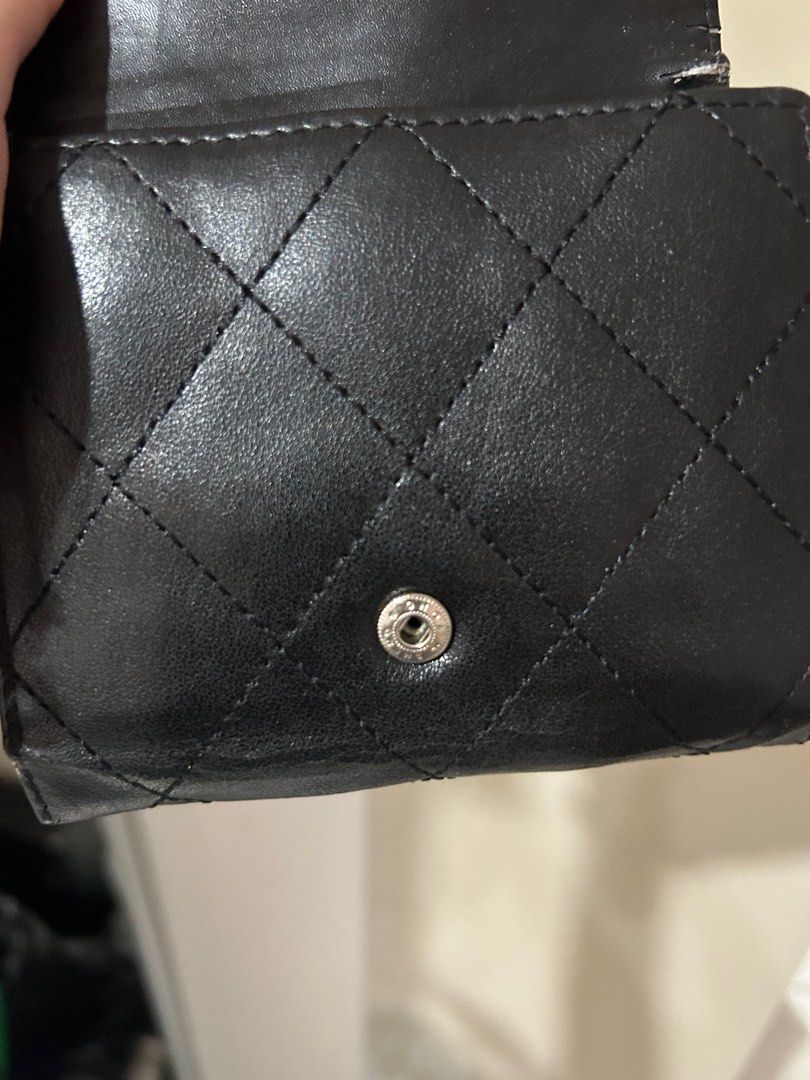 dompet chanel cambon black and white, Fesyen Wanita, Tas & Dompet di ...