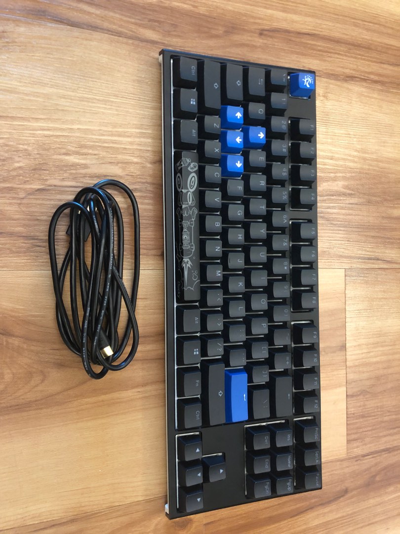 Ducky one 2 gaming keyboard. Cherry blue switches, Computers & Tech, Parts & Accessories ...