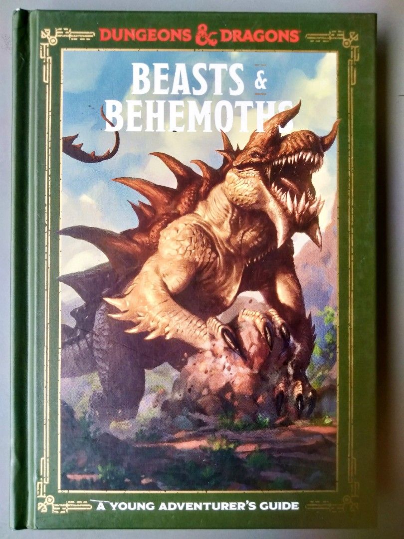 Dungeons and Dragons Beasts & Behemoths Hardbound, Hobbies & Toys ...
