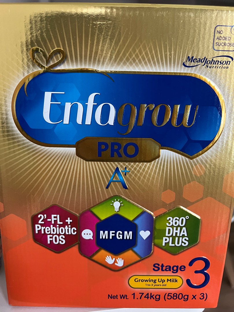 Enfagrow Pro A+ Stage 3 box 1.74kg, Babies & Kids, Nursing & Feeding ...