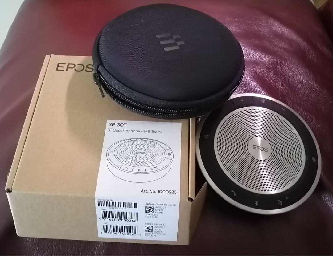 EPOS SP 30T BT Speakerphone - MS Teams, Audio, Soundbars, Speakers & Amplifiers on Carousell