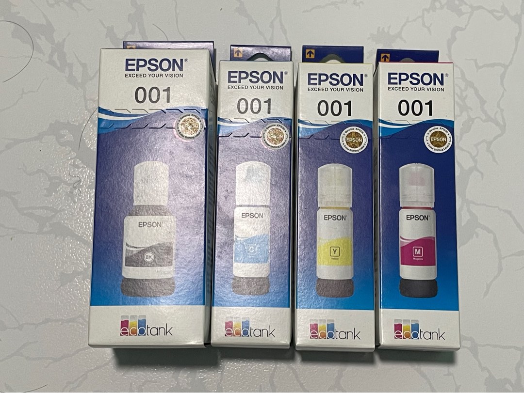 Epson 001 Printer Ink, Computers & Tech, Printers, Scanners & Copiers ...