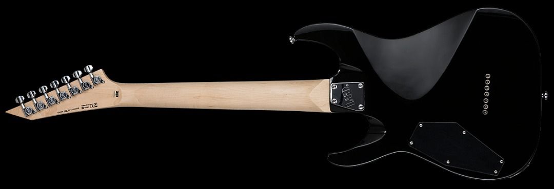ESP LTD MH-17 Black 7 String Electric Guitar, Hobbies & Toys, Music ...