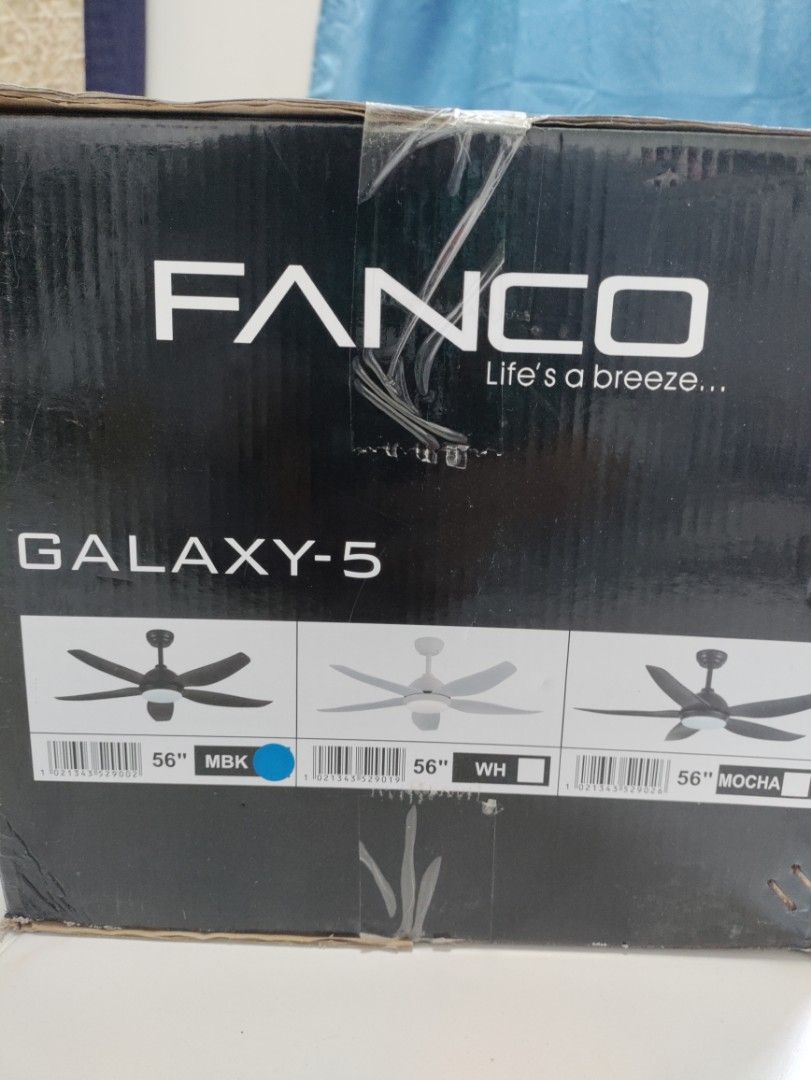 Fanco Ceiling Fan, Furniture & Home Living, Lighting & Fans, Fans on ...