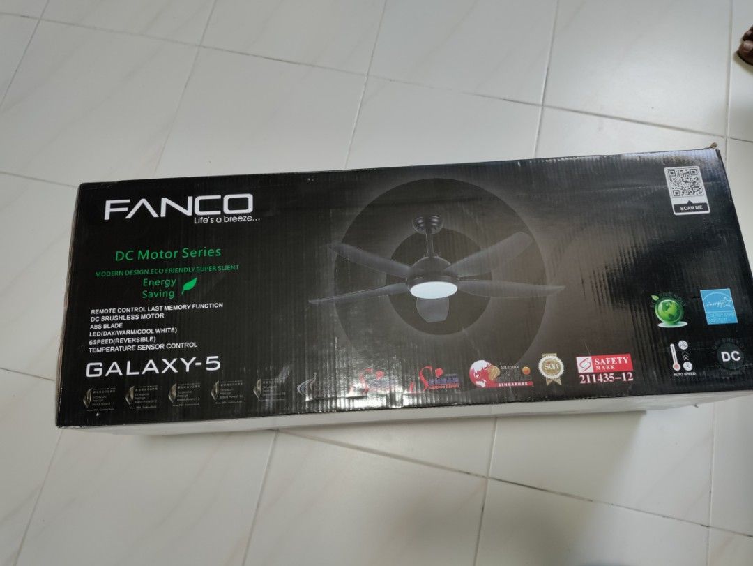 Fanco Ceiling Fan, Furniture & Home Living, Lighting & Fans, Fans on ...