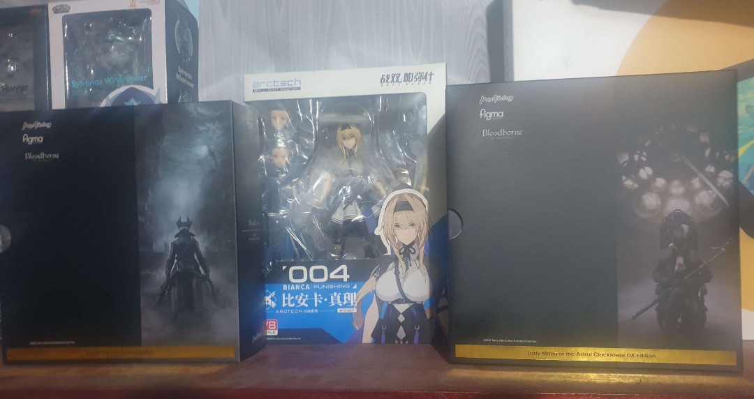 Figma DX Bloodborne Hunter/Figma DX Lady Maria/Apex Bianca Veritas on ...