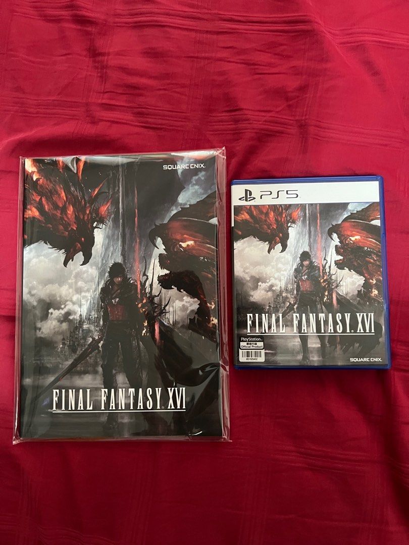 Final Fantasy 16 XVI R3 Asia with notebook ff16, Video Gaming, Video ...