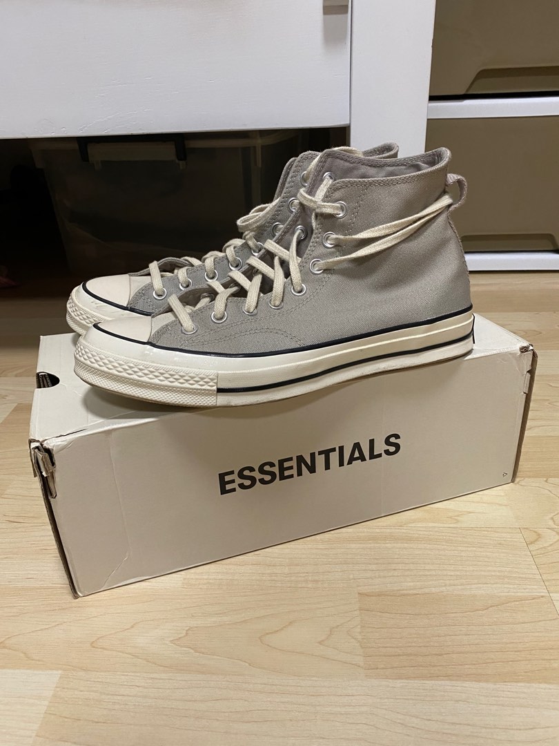 Fog Essential Converse, Men's Fashion, Footwear, Sneakers on Carousell