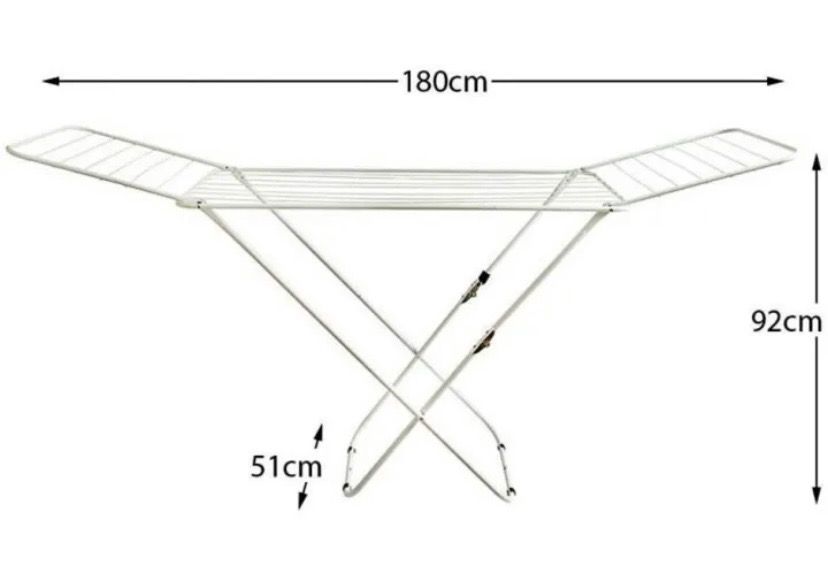 IKEA Foldable Clothes Drying Rack, Furniture & Home Living, Home ...