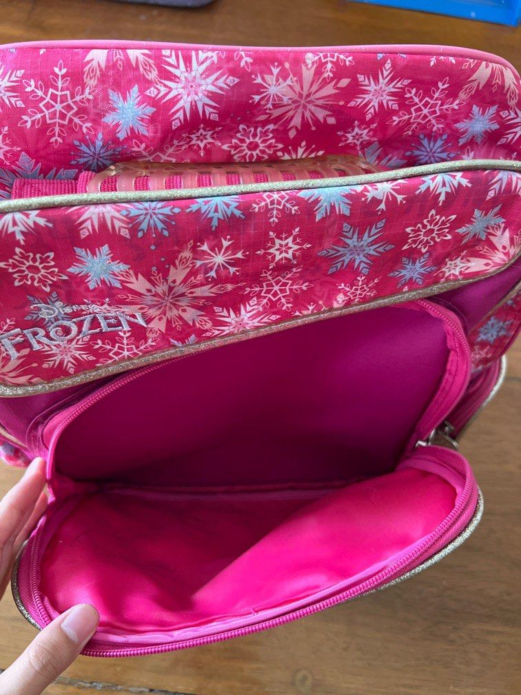 Frozen pink backpack, Women's Fashion, Bags & Wallets, Backpacks on ...