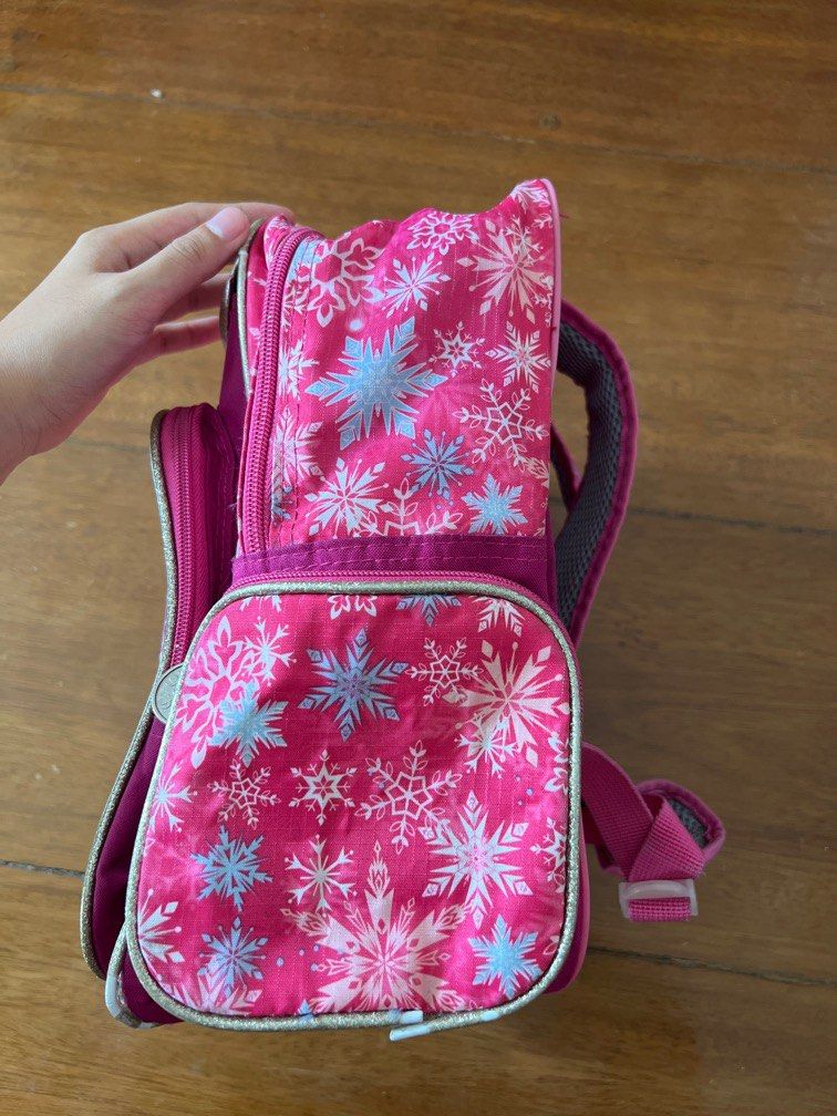 Frozen pink backpack, Women's Fashion, Bags & Wallets, Backpacks on ...