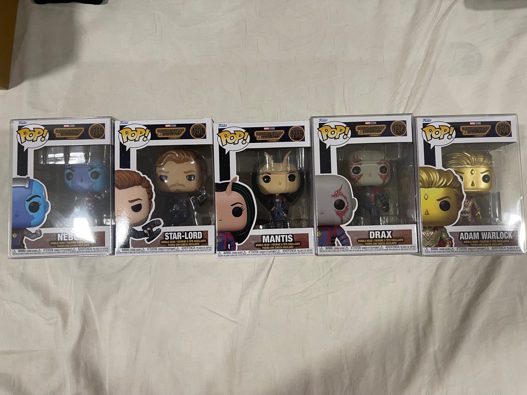 Funko Pop - GOTG 3 Set, Hobbies & Toys, Toys & Games on Carousell