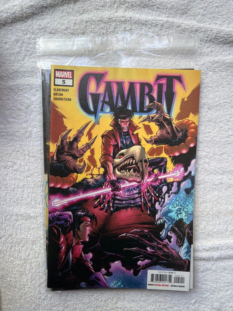 Gambit #1-5 Complete Set with Hellfire gala & Rogue variants, Hobbies ...