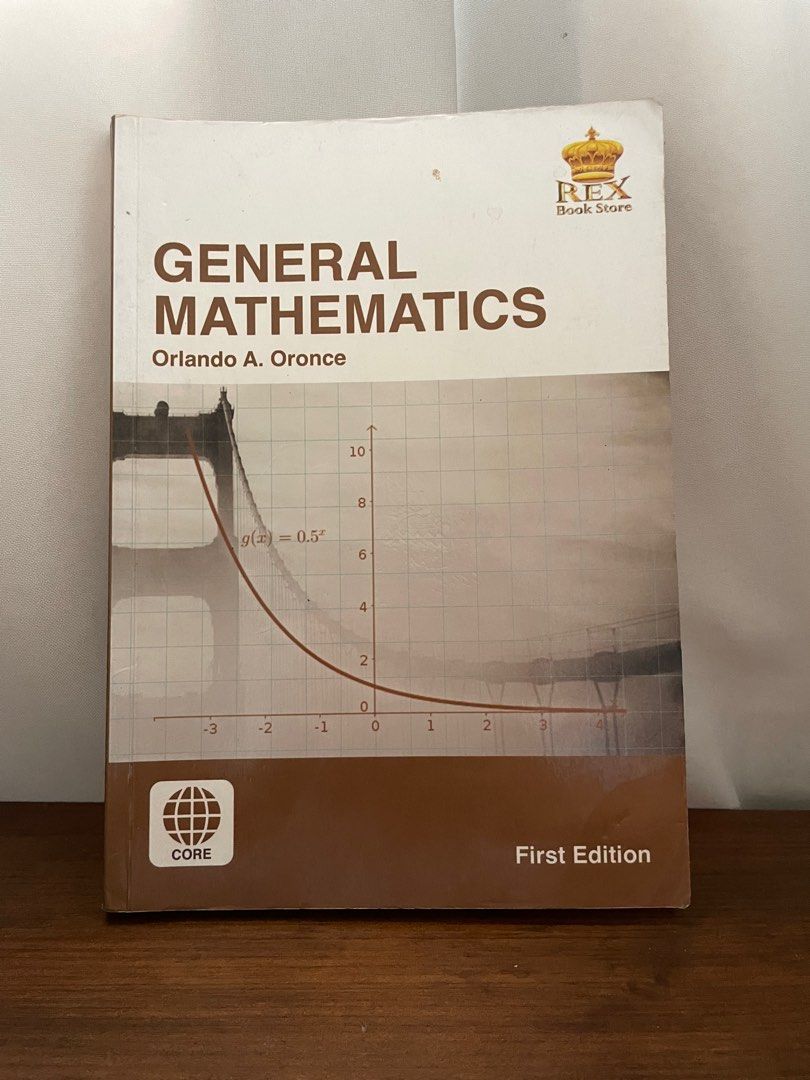Rex General Mathematics by Orlando A. Oronce, Hobbies & Toys, Books ...