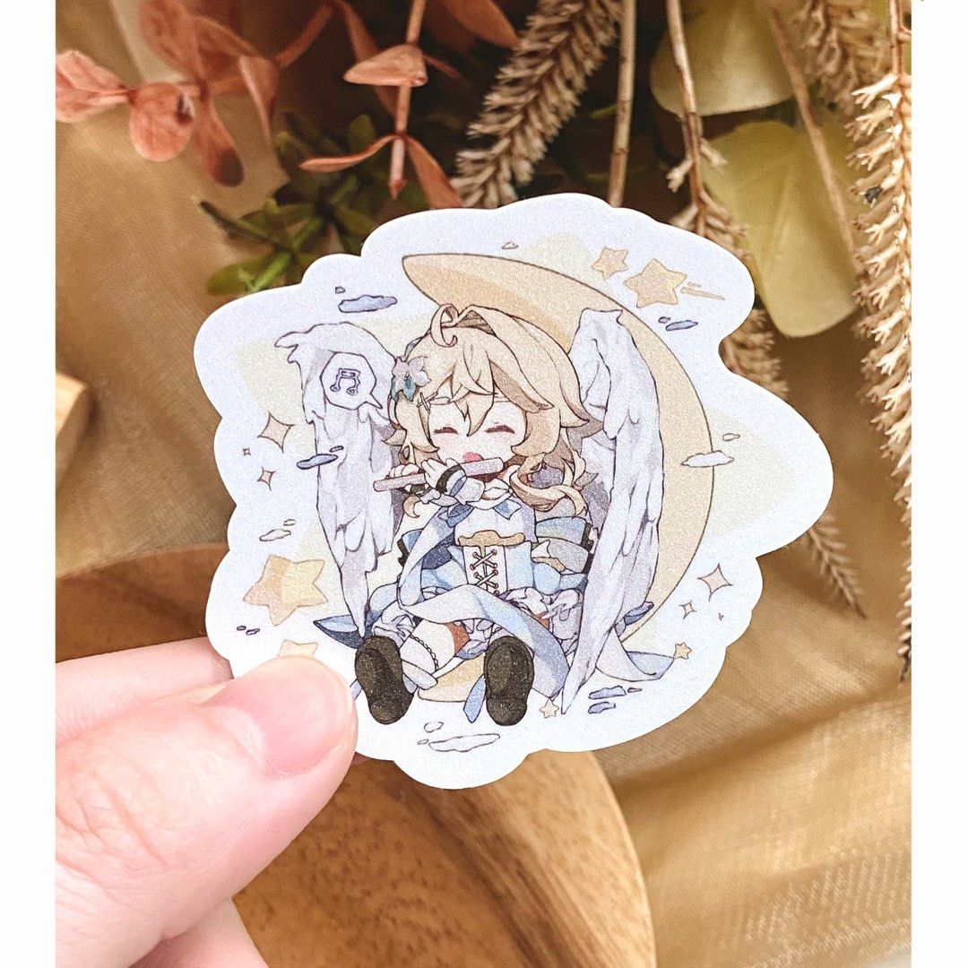 Genshin Die-cut Stickers Yae Miko, Raiden & Lumi Trinity, Hobbies ...