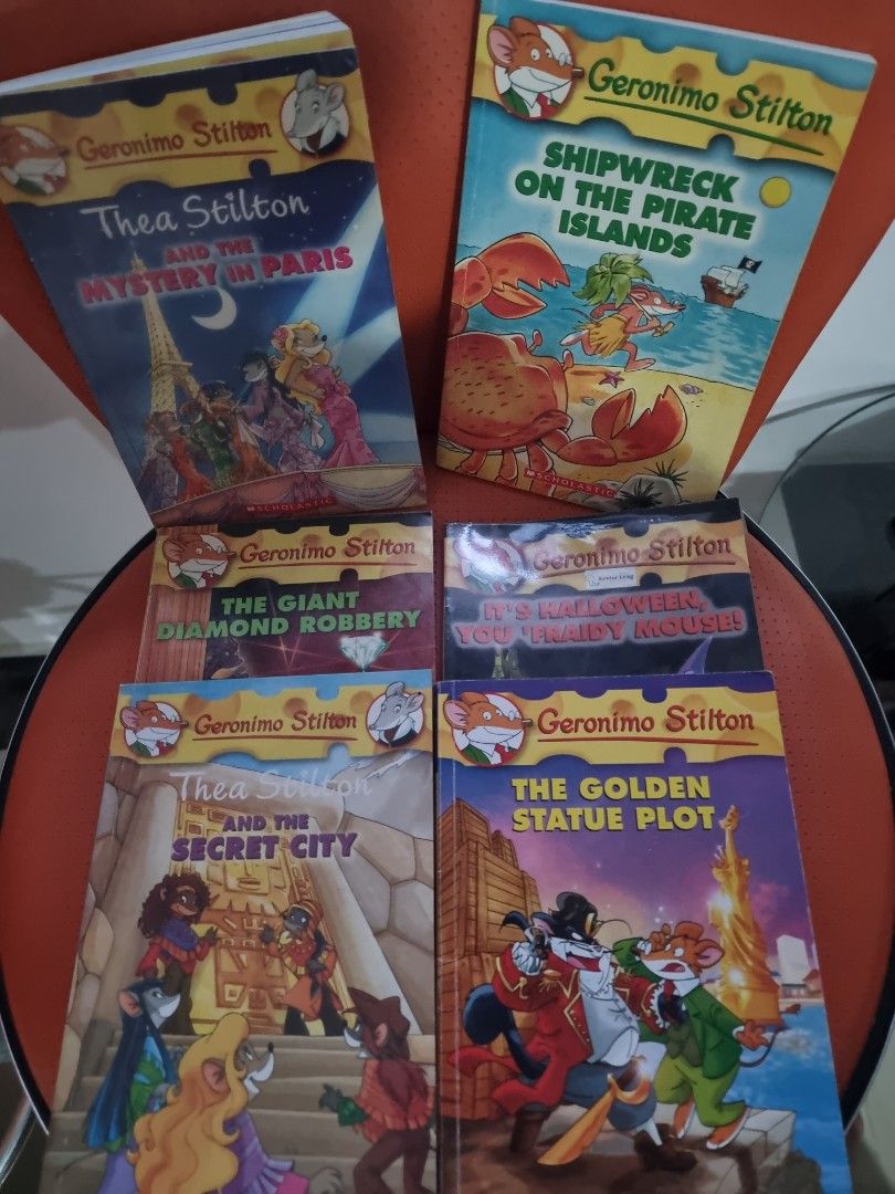 Geronimo Stilton & assorted children story book, Hobbies & Toys, Books ...