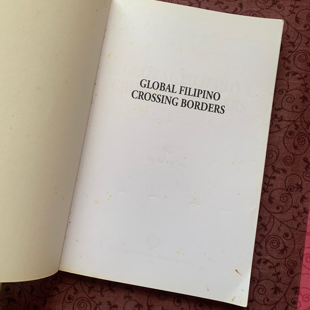 Global Filipino Closing Borders by Fe Aldave Yap, Hobbies & Toys, Books ...