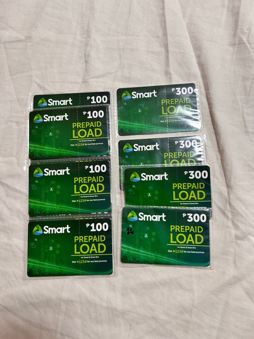 Globe and Smart Load Cards on Carousell