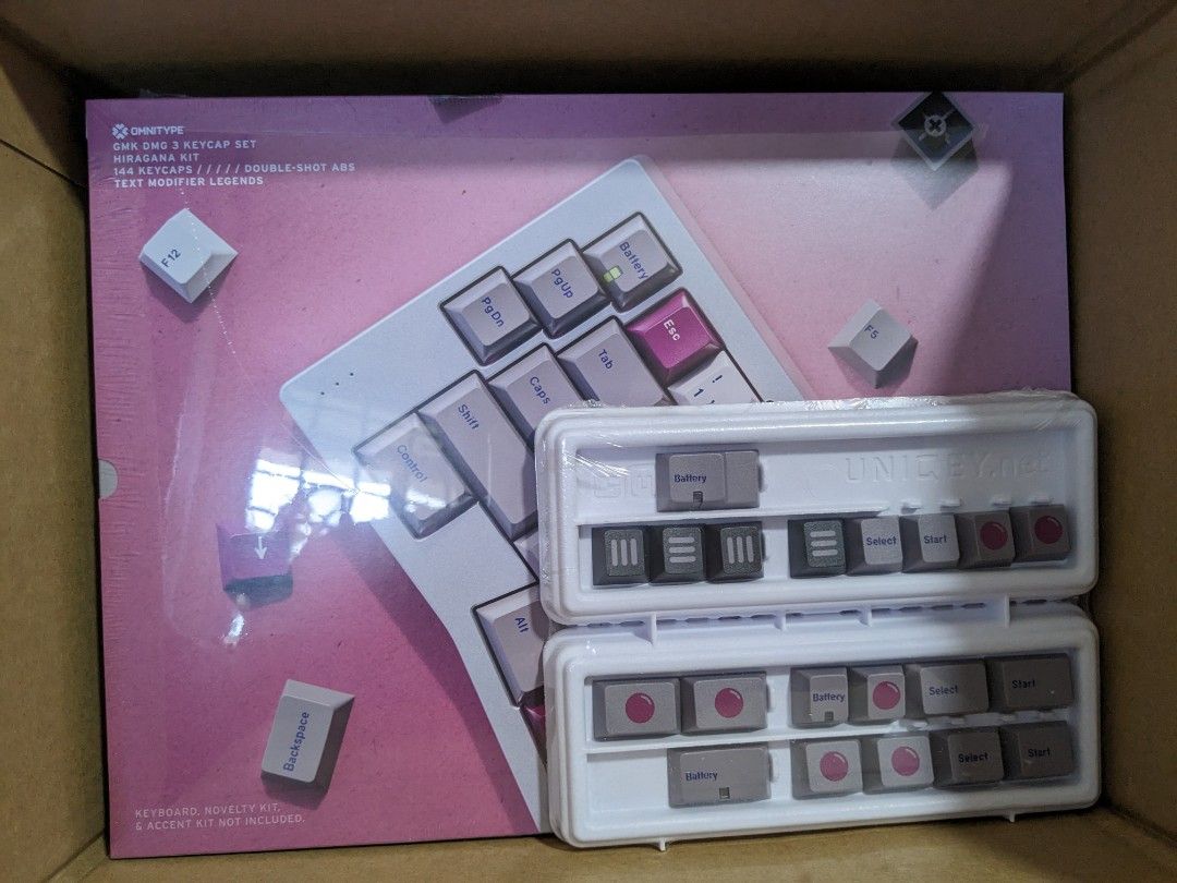 GMK DMG Hiragana base + novelties, Computers & Tech, Parts ...
