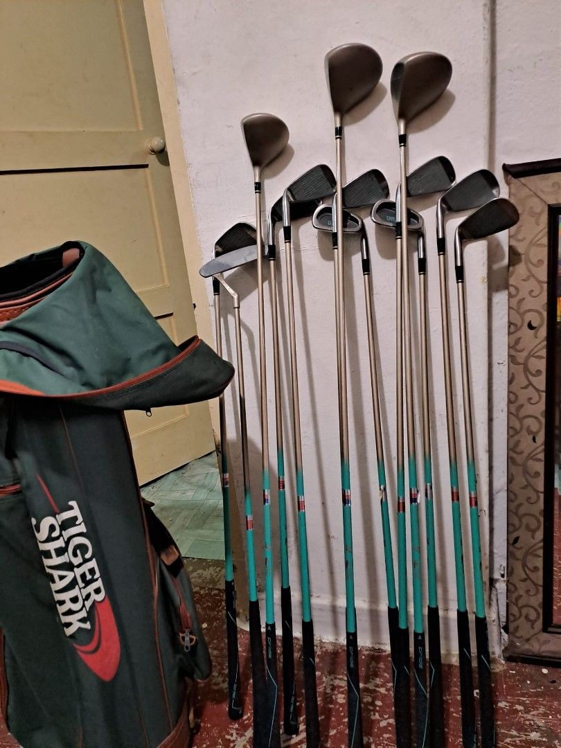 Tiger Shark Golf Set, Sports Equipment, Sports & Games, Golf on Carousell