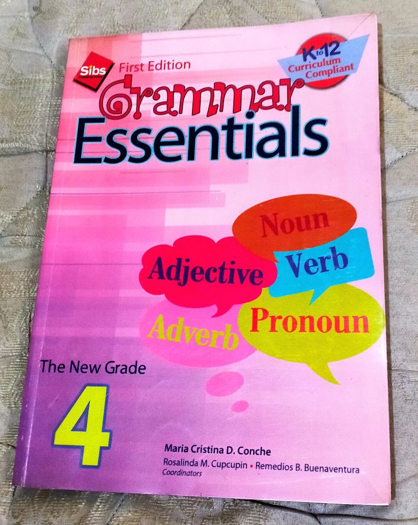 GRAMMAR ESSENTIALS FOR GRADE 4 on Carousell