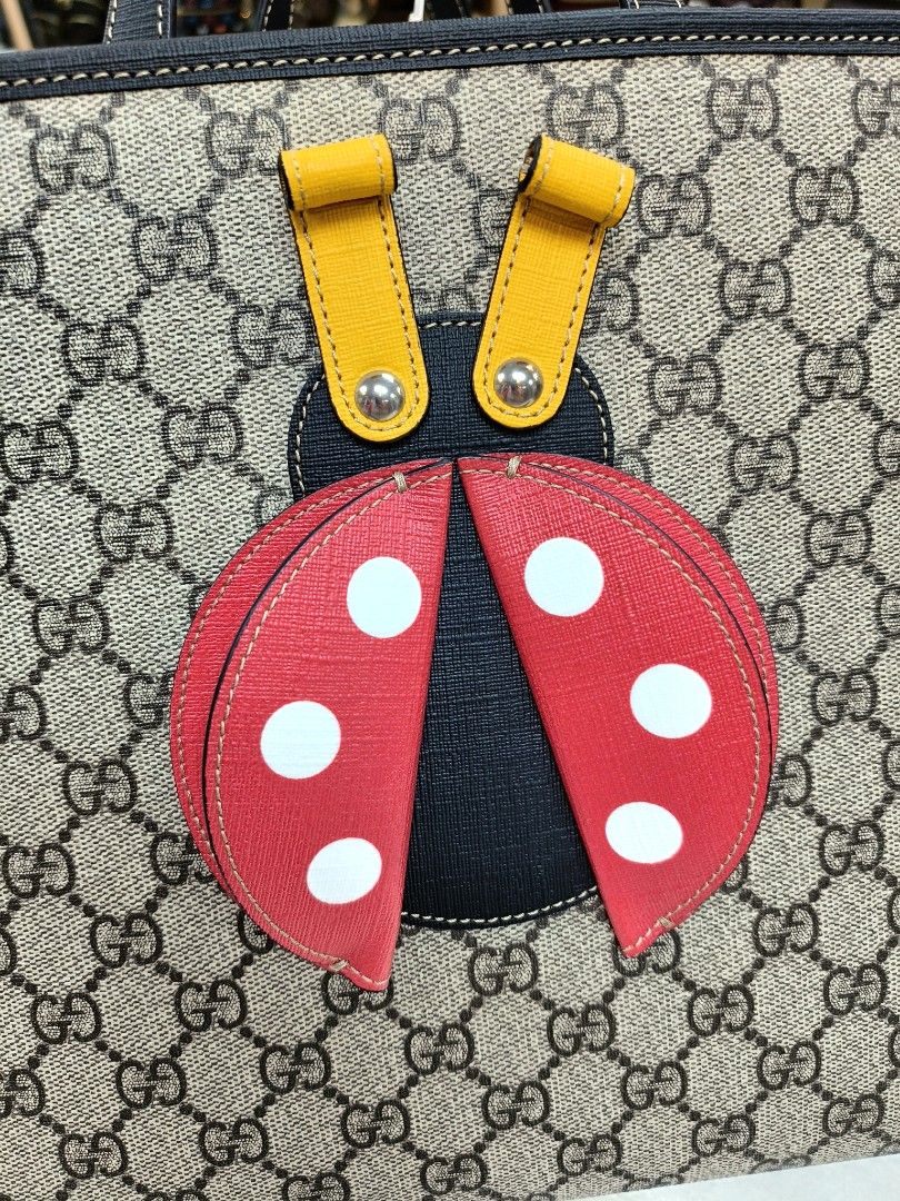 Gucci Ladybird Tote, Luxury, Bags & Wallets on Carousell