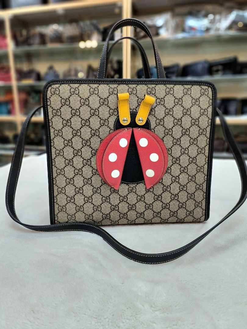 Gucci Ladybird Tote, Luxury, Bags & Wallets on Carousell