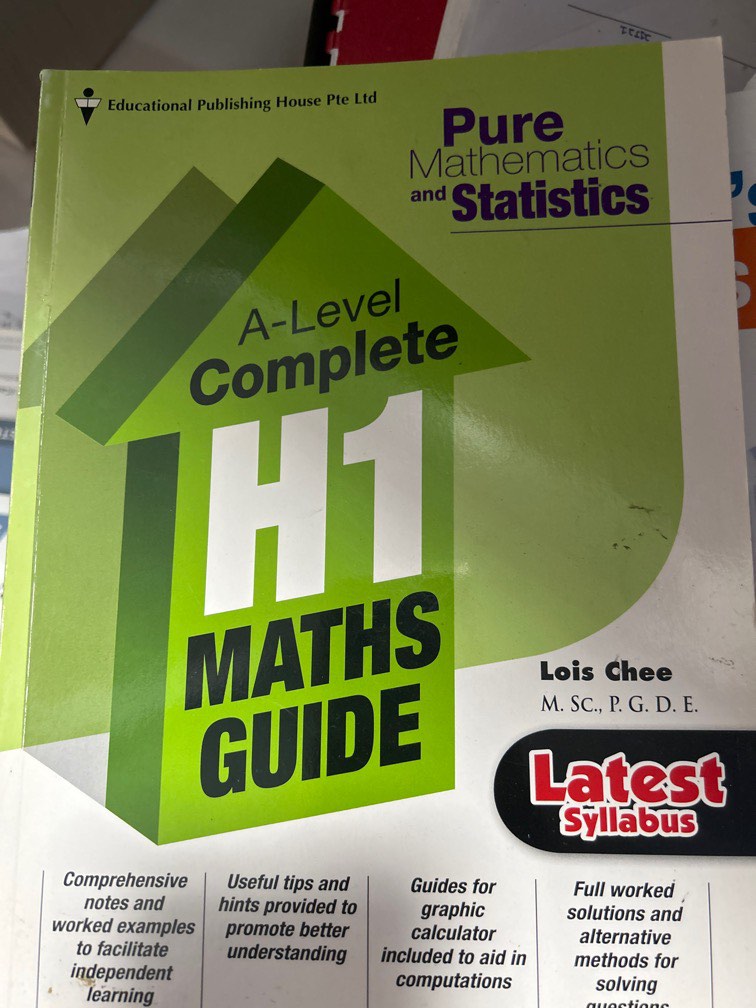 H1 MATH GUIDE, Hobbies & Toys, Books & Magazines, Textbooks on Carousell