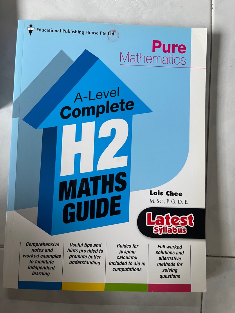 H2 Maths Guide, Hobbies & Toys, Books & Magazines, Textbooks on Carousell