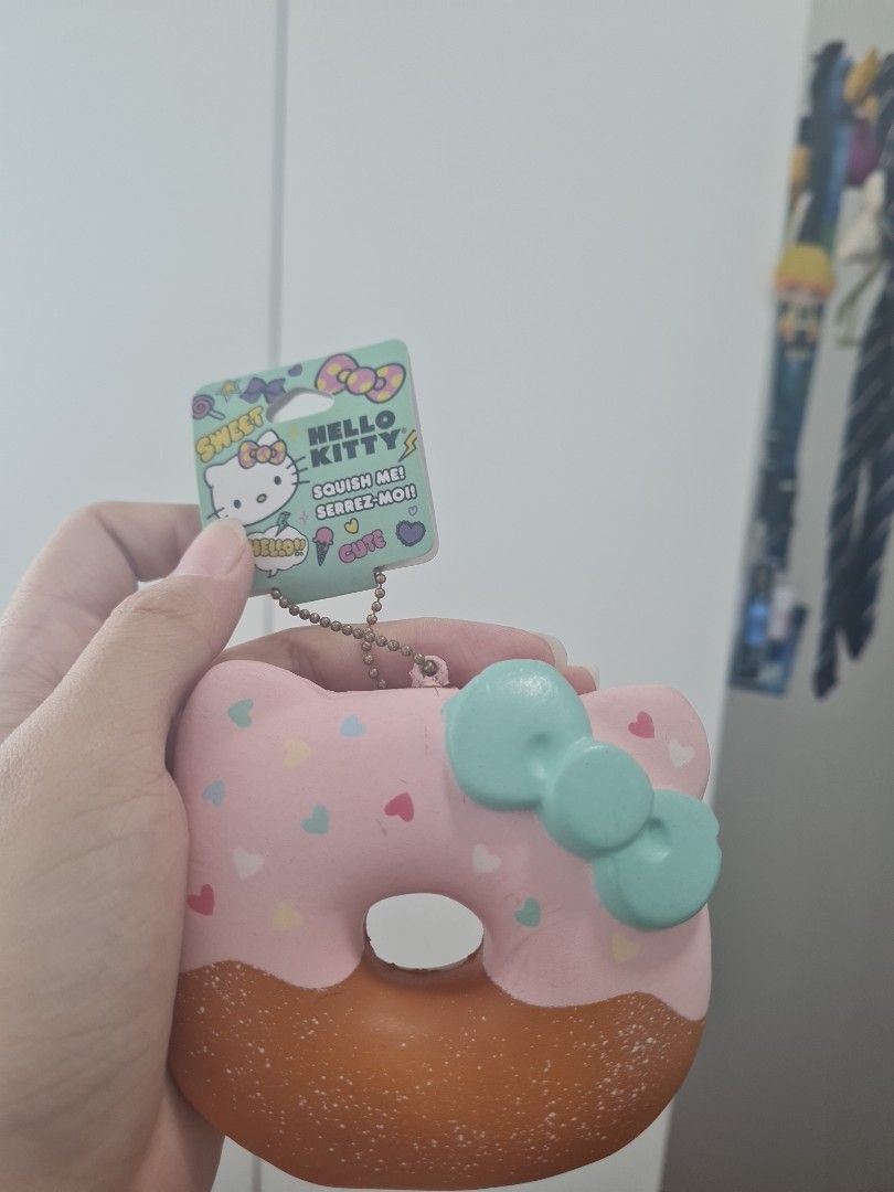 Hello Kitty Claire's squishy, Hobbies & Toys, Toys & Games on Carousell