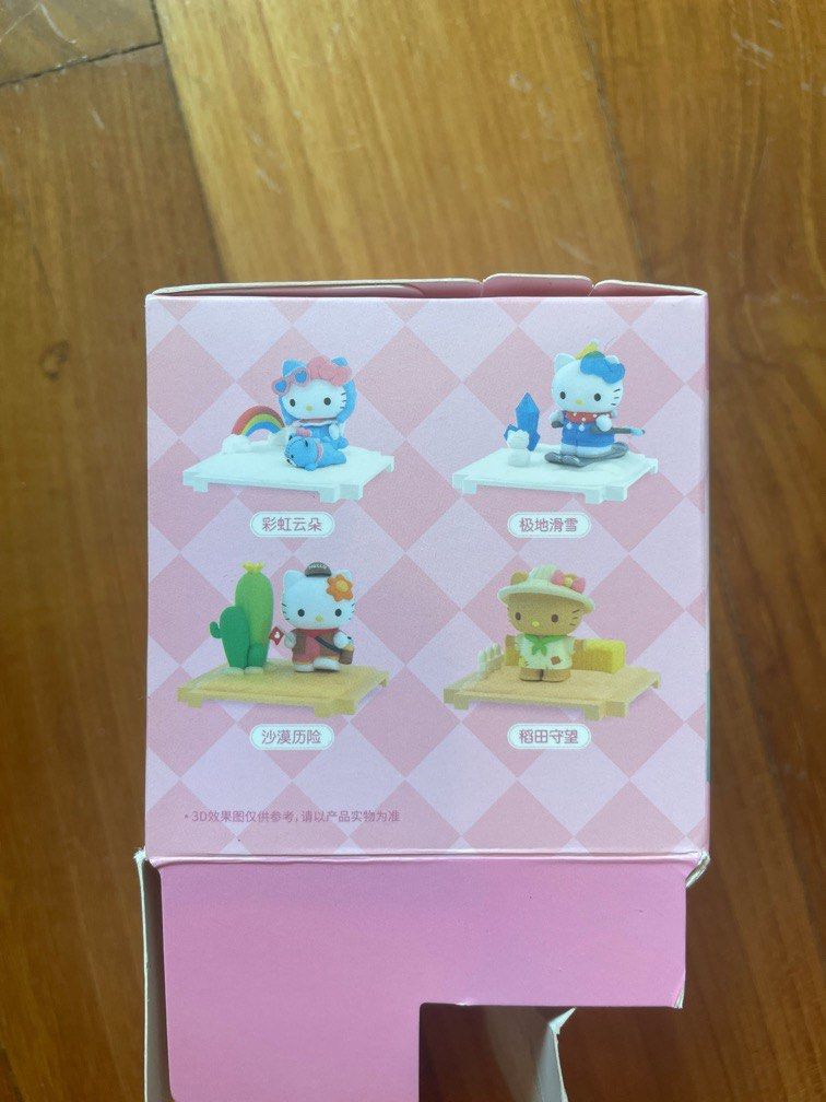 Hello kitty DIY character box set and decoration characters, Hobbies ...