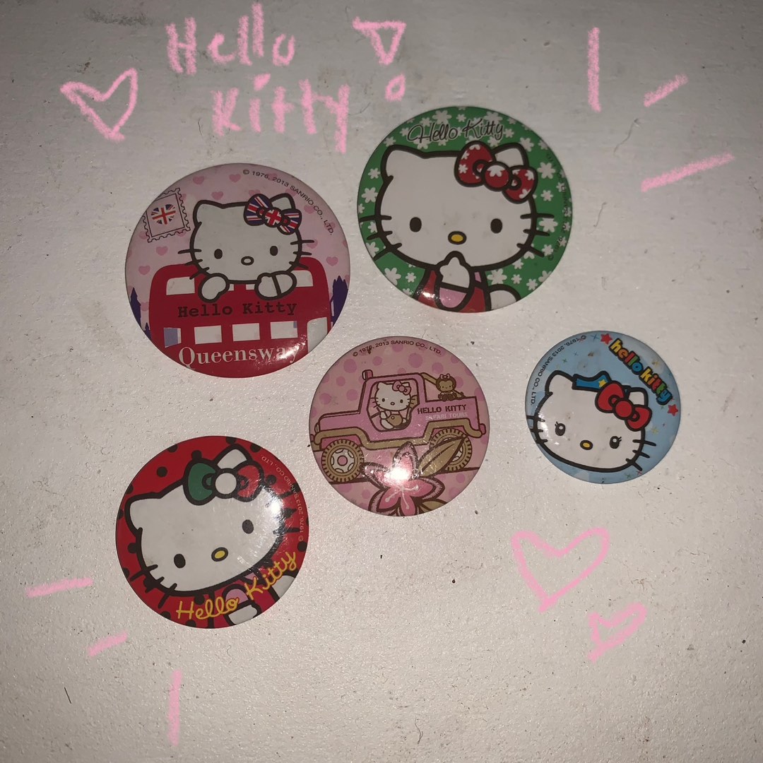 hello kitty pin collection pre-loved on Carousell