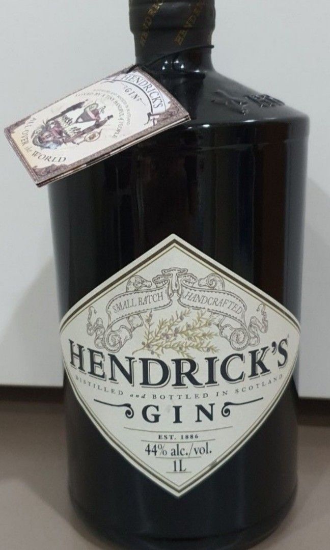 Hendricks Gin 1L, Food & Drinks, Alcoholic Beverages on Carousell