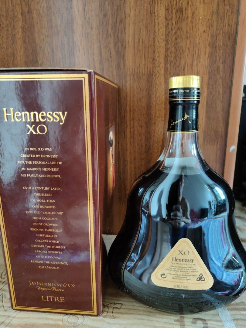 Hennessy XO 1 LITER, Food & Drinks, Alcoholic Beverages on Carousell