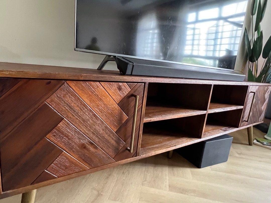 HipVan TV console - 2m, Furniture & Home Living, Furniture, TV Consoles ...