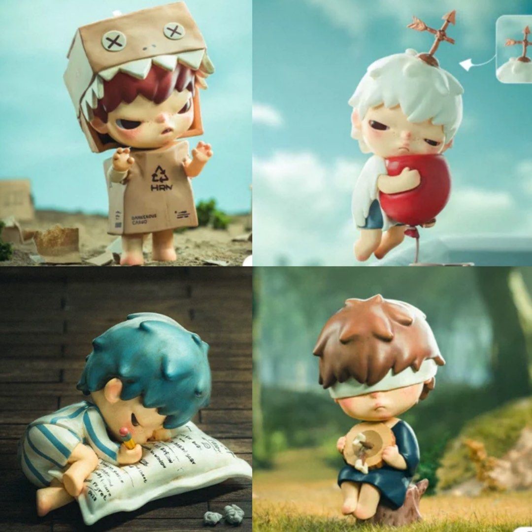 Pop Mart Hirono Mime Series Figures Ace Cards Collectibles, 44% OFF